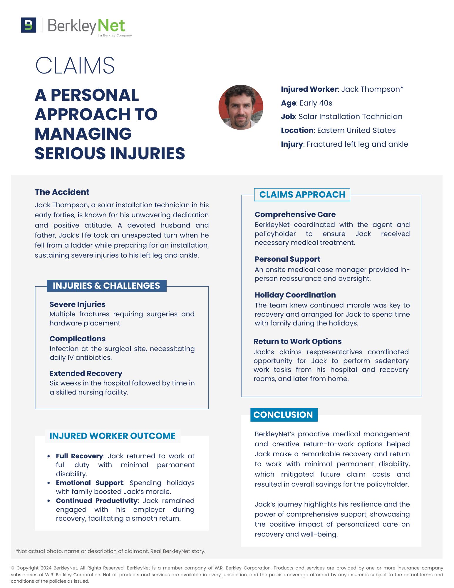 Claims Case Study | Berkley Net